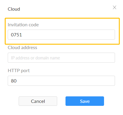 Set General Settings - Control Hub Documentation