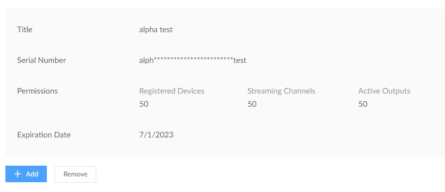 Manage Licenses Control Hub Documentation