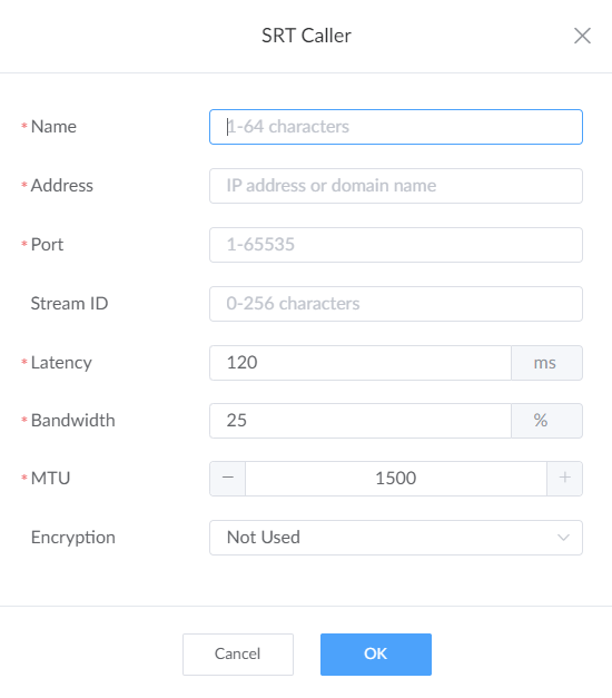 Manage Outputs Streams Control Hub Documentation