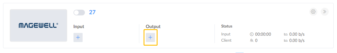 Manage Streaming Channels - Control Hub Documentation