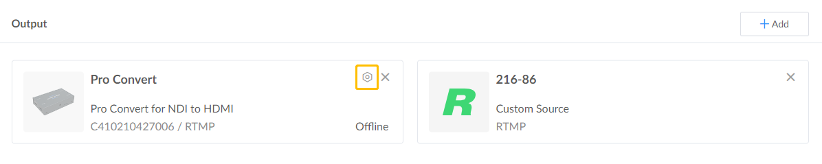 Manage Streaming Channels - Control Hub Documentation