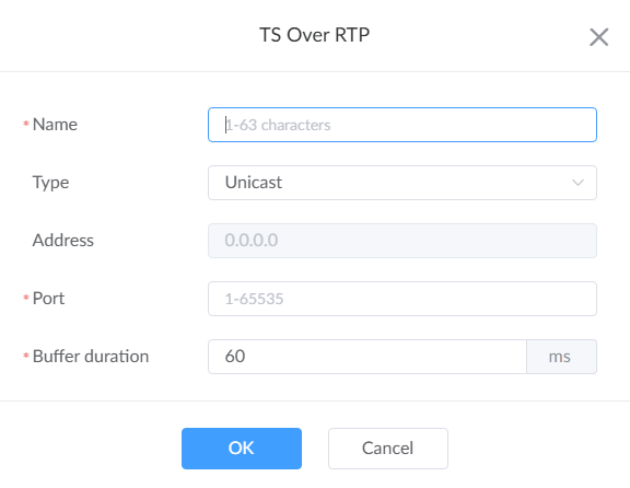 Manage Inputs Streams - Control Hub Documentation